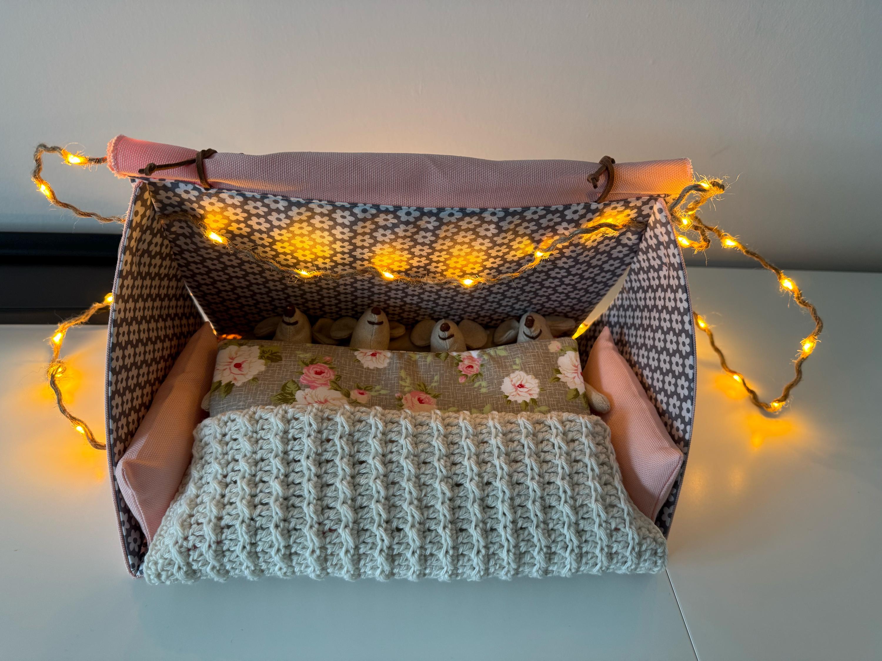 Tent for Maileg Mice | Pdf Work Description / Sewing Pattern | Easy ...