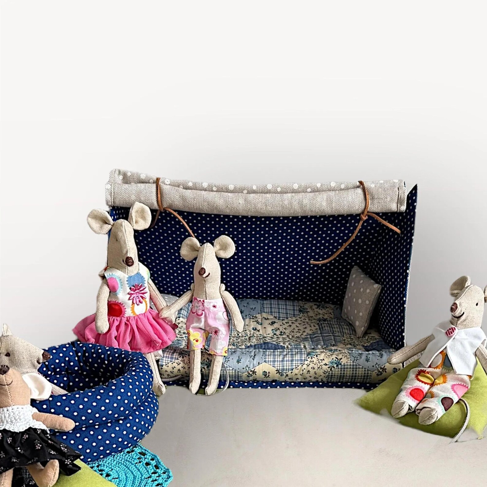 Tent for Maileg Mice | Pdf Work Description / Sewing Pattern | Easy ...