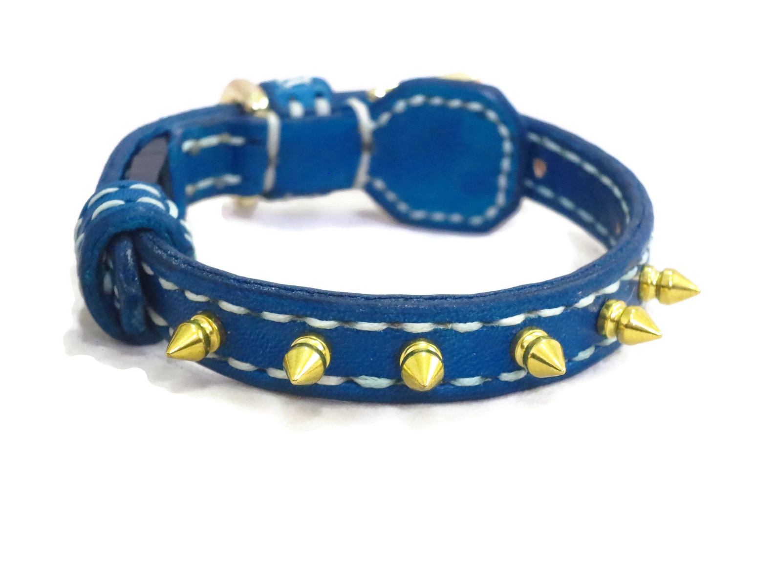 Spike Collar With Safety Breakaway Buckle for Cat Breakaway - Etsy