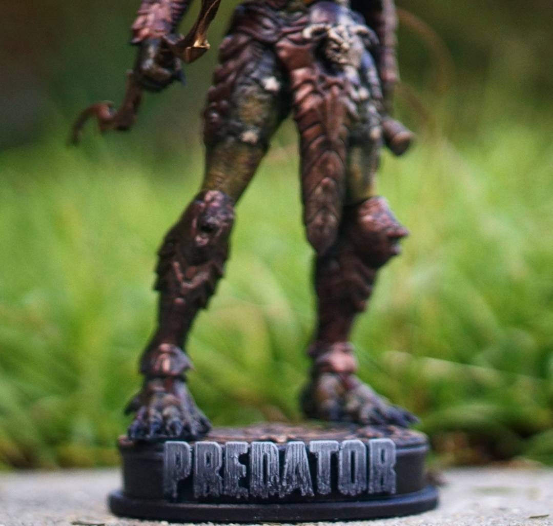 Predator Statue Feral Inspired - Etsy