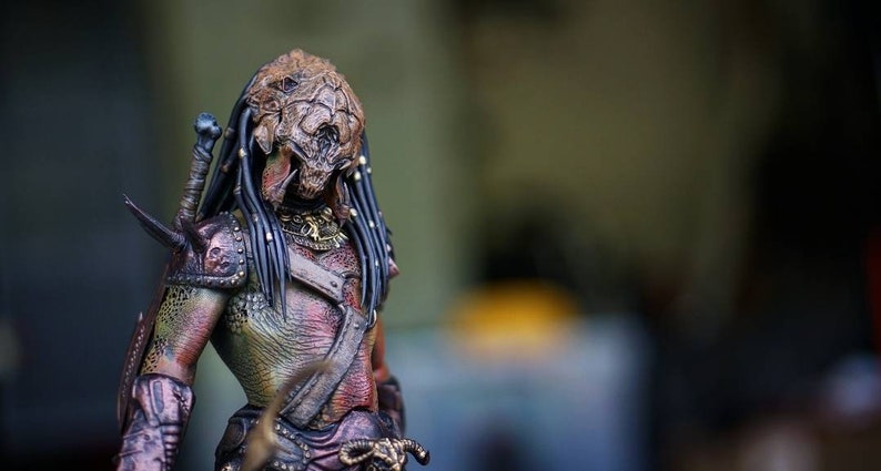 Predator Statue Feral Inspired - Etsy