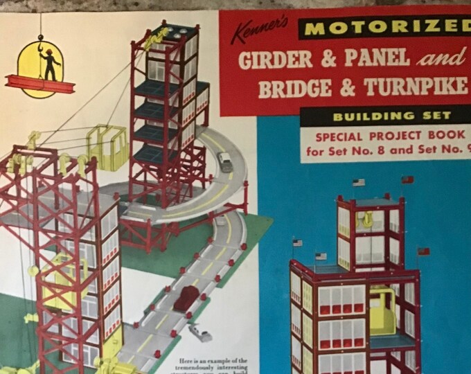 Vintage Kenners Girder & Panel Building Set,construction Set,pretend ...