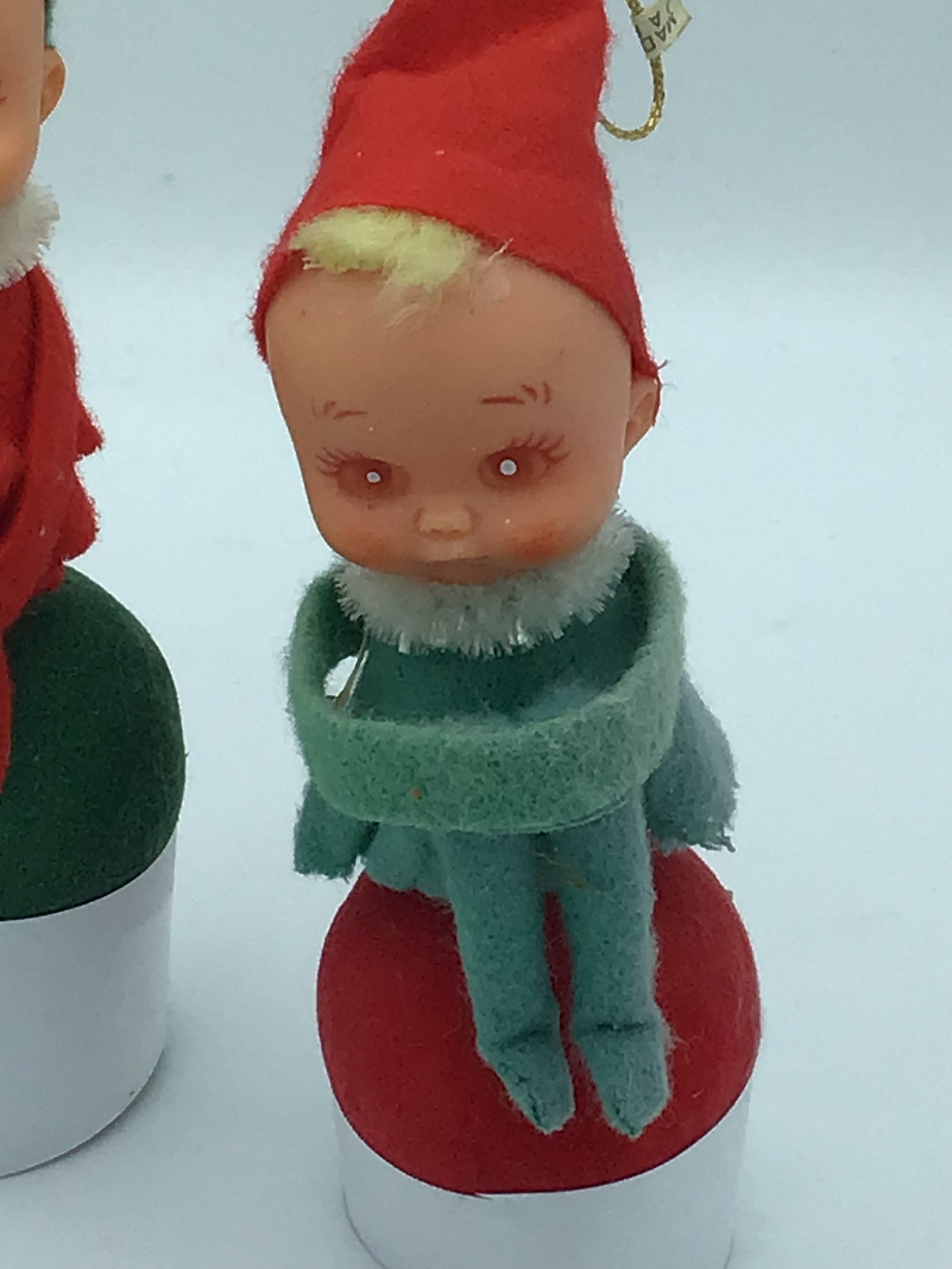 Vintage Knee Hugging Elves Christmas Decorationpixies - Etsy