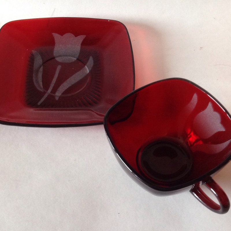 Square Tea Cup - Etsy