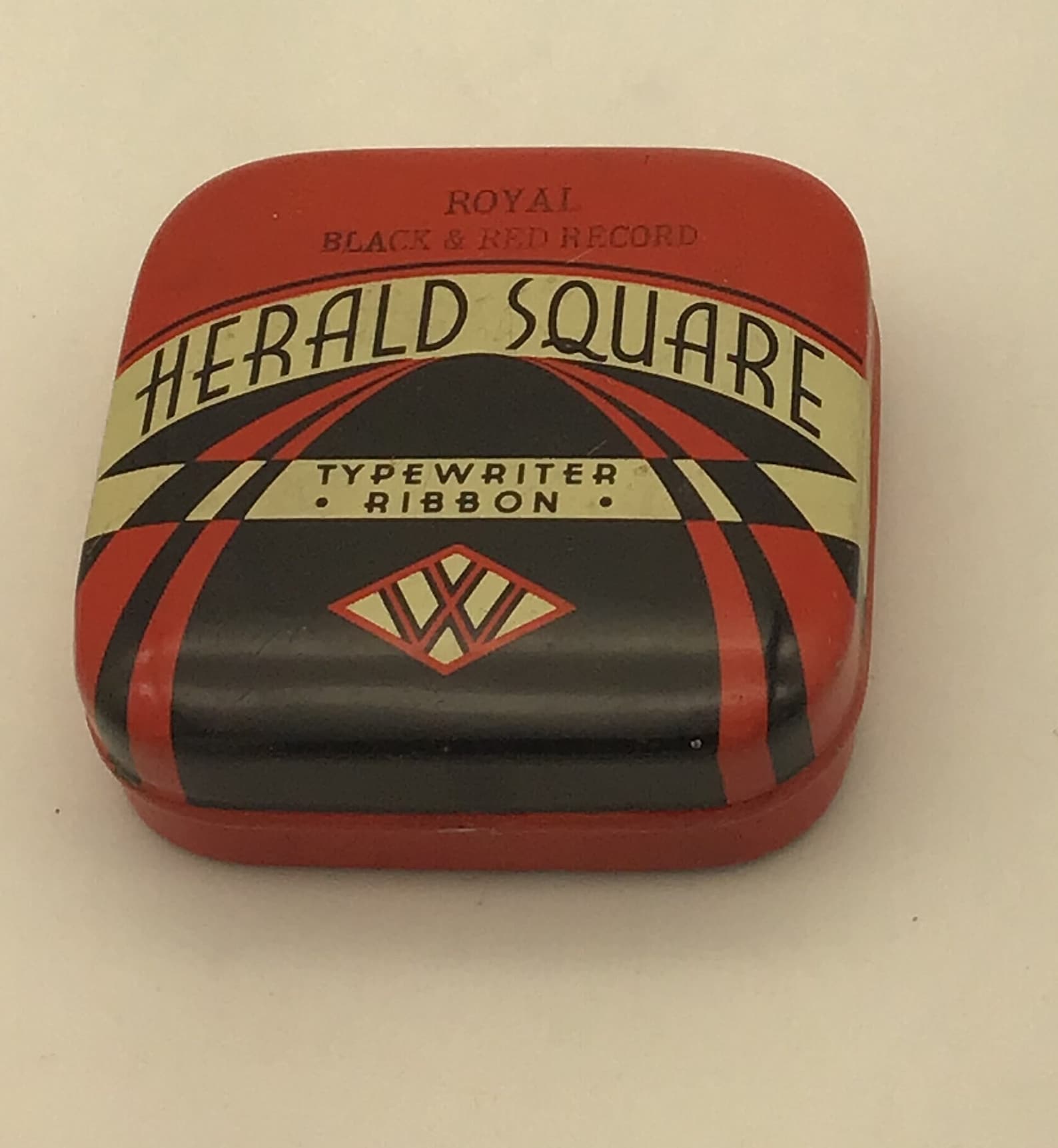 Herald Square Typewriter Ribbon Tin, Vintage Typewriter,fw Woolworth Co ...