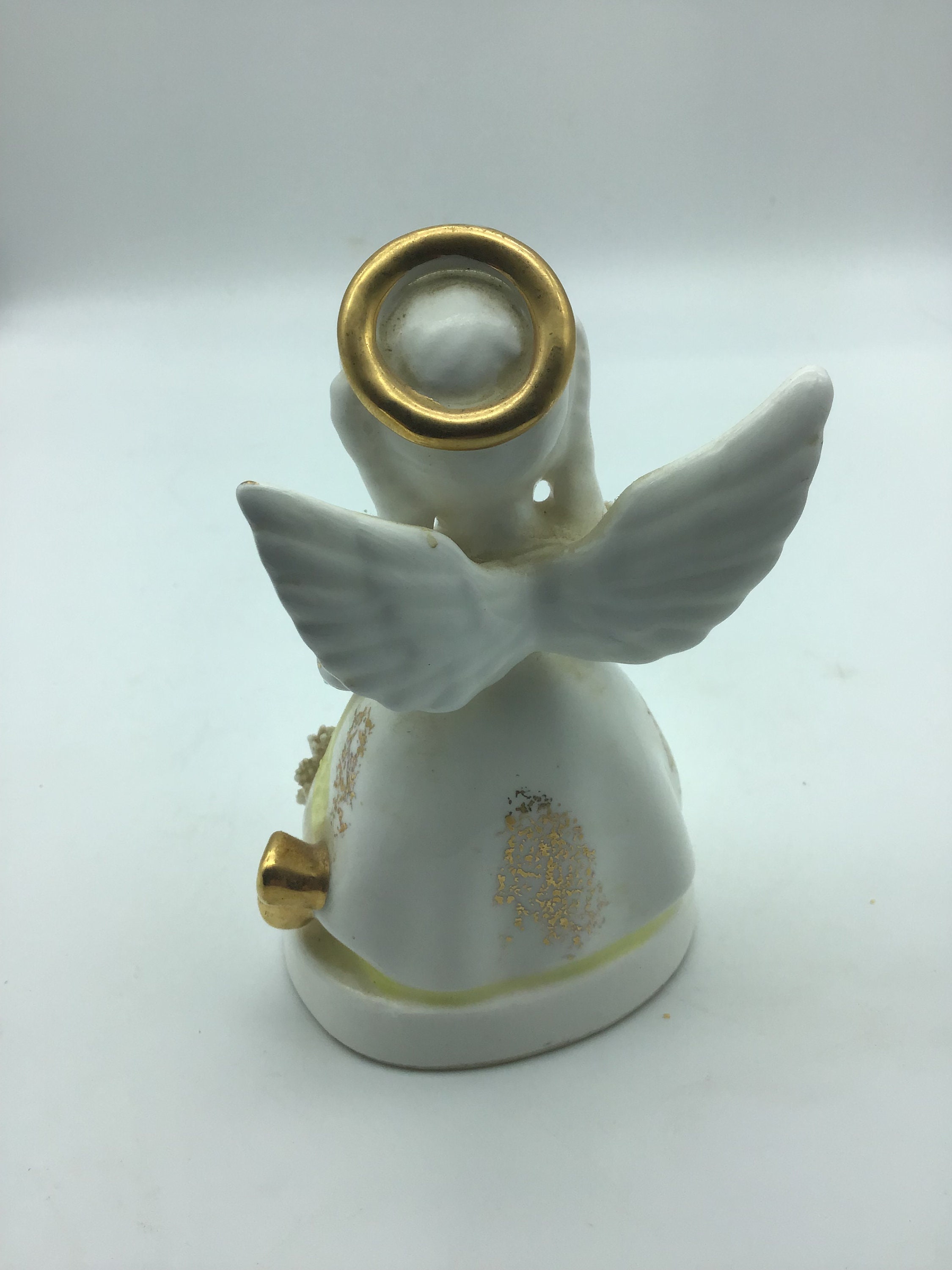 Napco December Angel, Vintage Angel Figurine, Birth Month Girl, 1372 ...