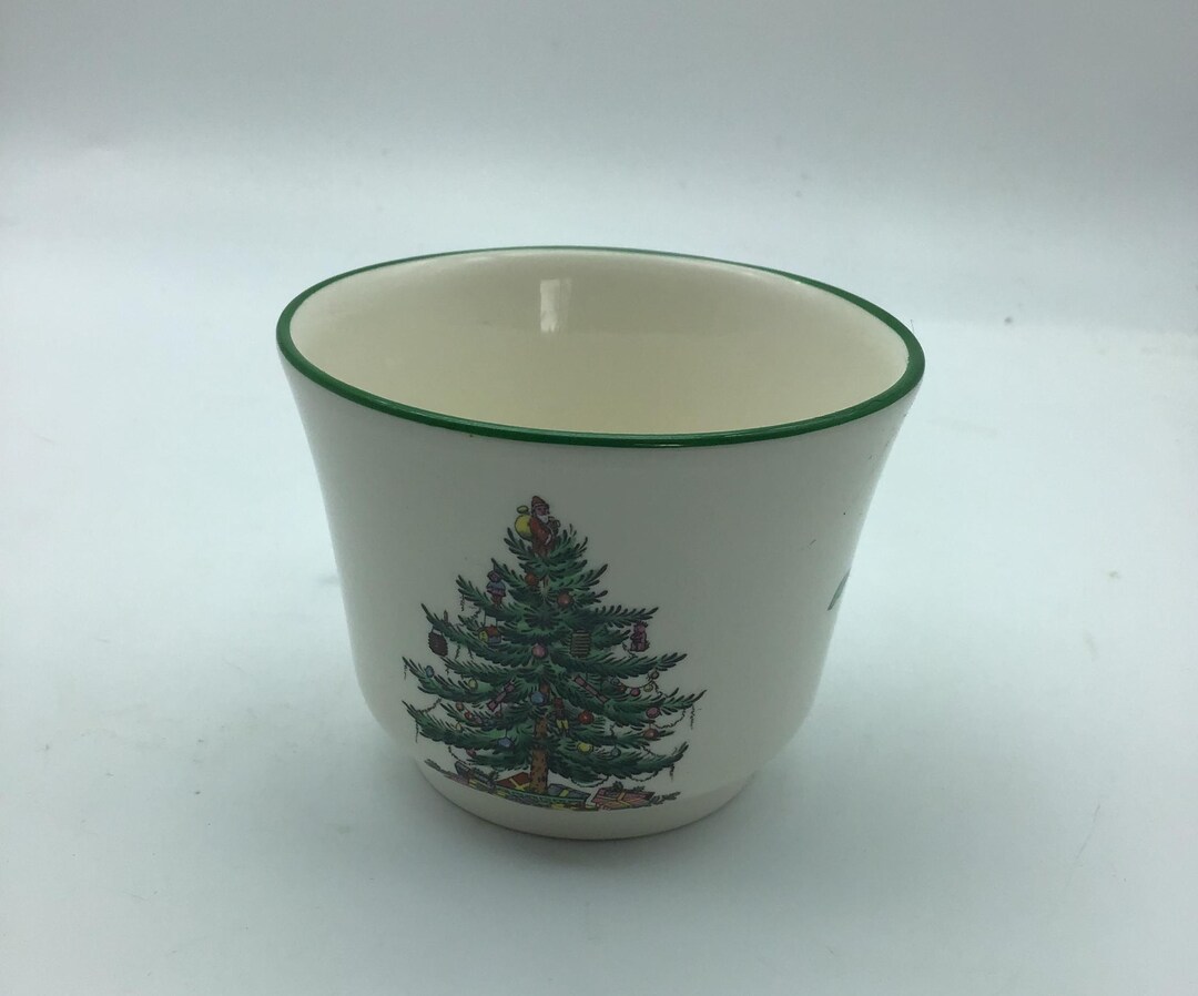 Spode Christmas Tree Votive Candle Holder, Made in England,porcelain ...