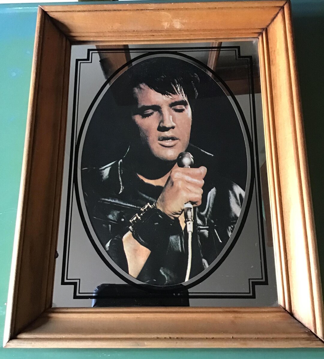 Elvis Mirror,1968 Come Back,elvis in Black Leather, Elvis Presley Are ...