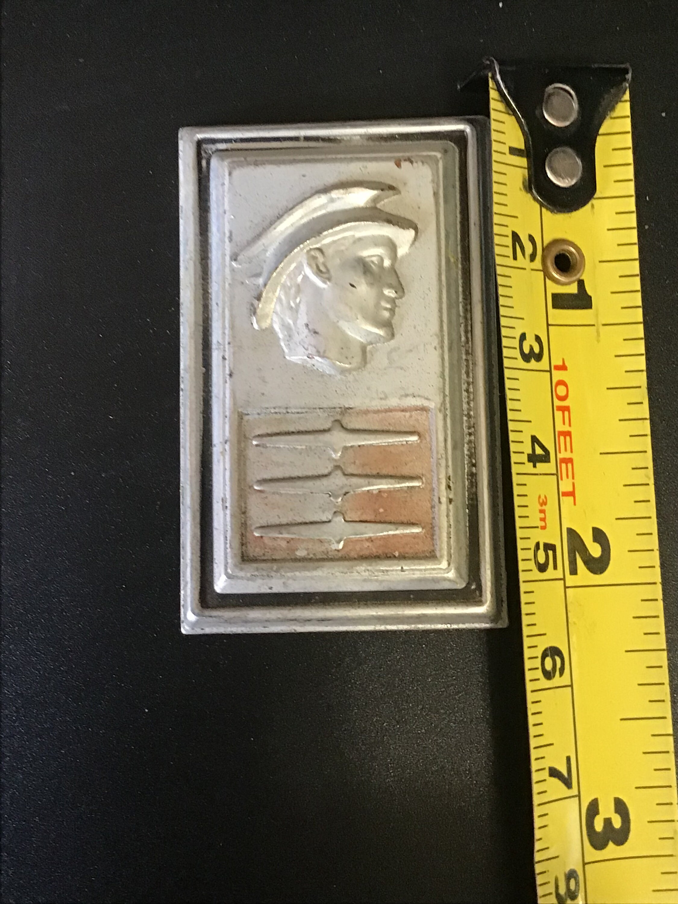 1963 Mercury Roof Pillar Emblem, Comet,vintage Car Parts,automobile ...