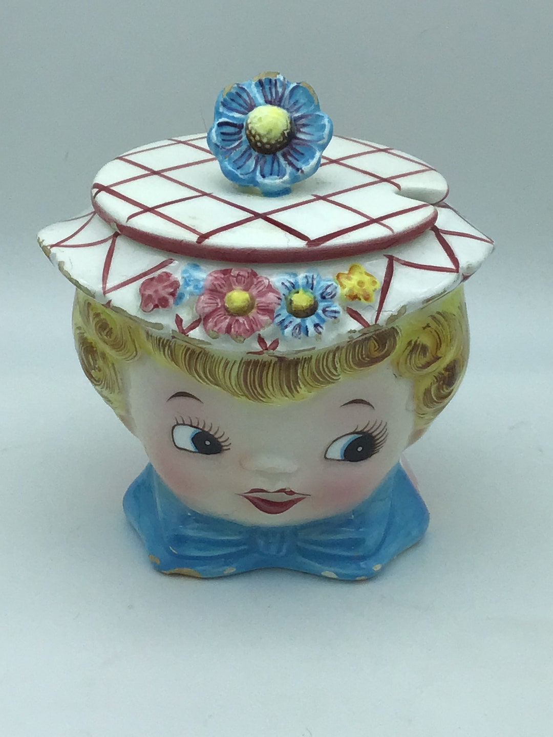 Lefton Miss Dainty Sugar Bowl, Esd-1950’s Made in Japan Kitsch - Etsy