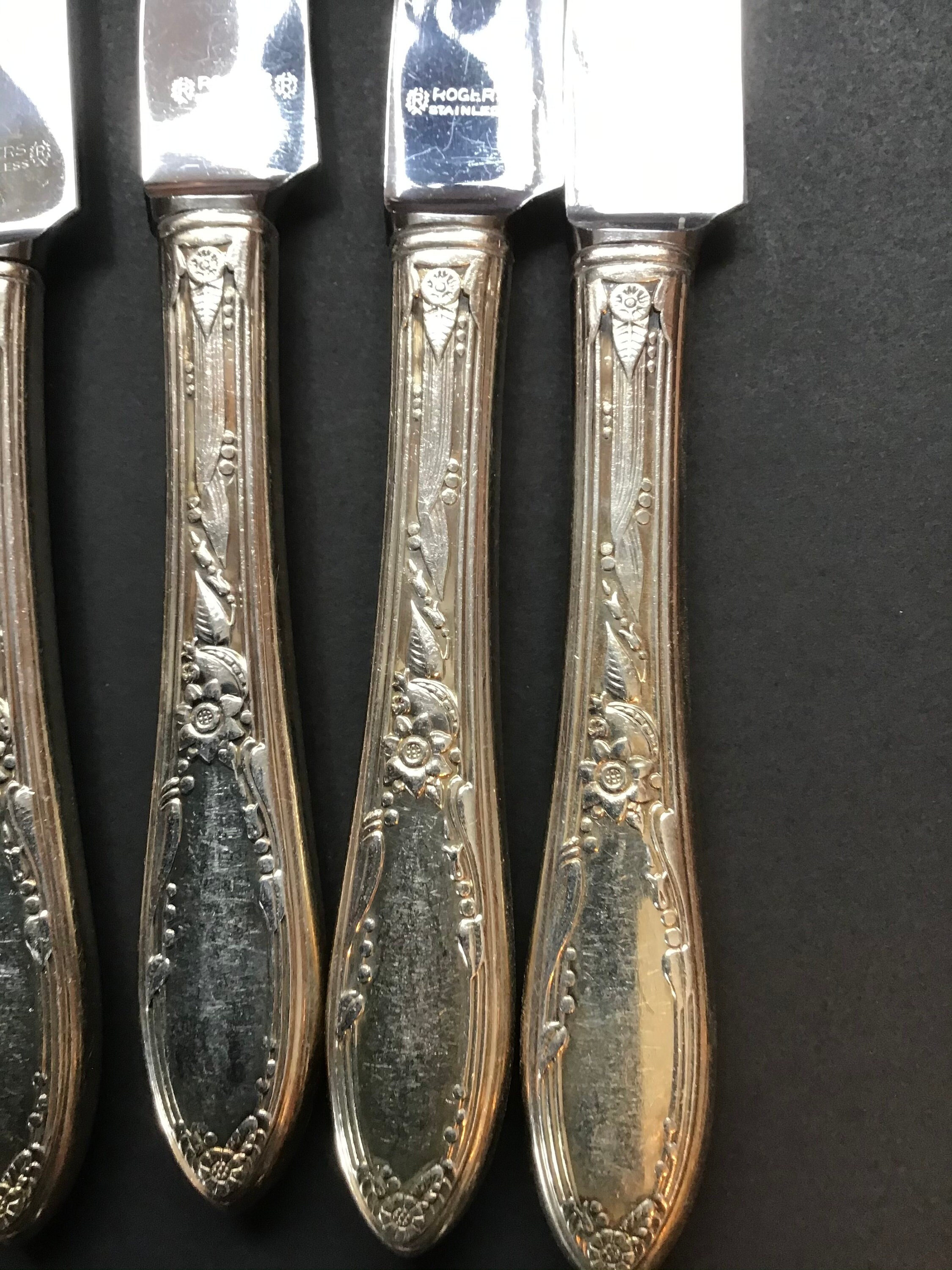 Rogers Bros Stainless Steel Flatware, 31 Piece Dinnerware - Etsy