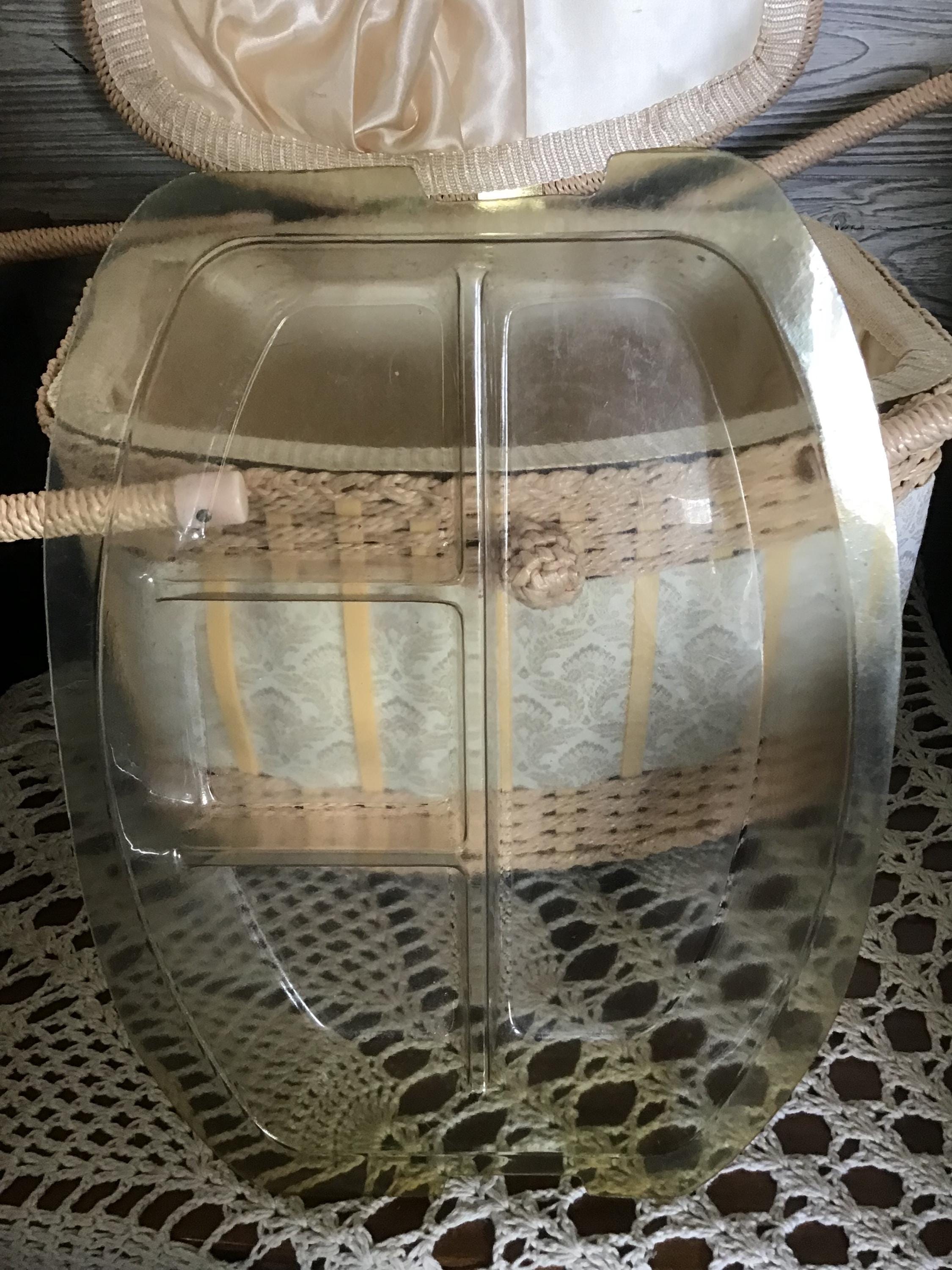 Vintage Singer Sewing Basket,plastic Removable Tray, Tread Holder ...