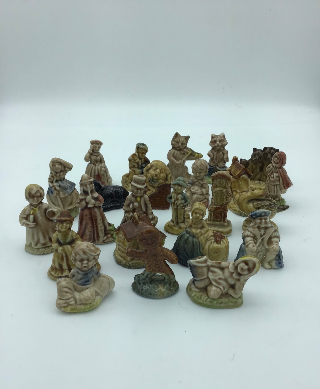 Vintage Wade Figurines,complete Nursery Rhyme Series,red Rose ...