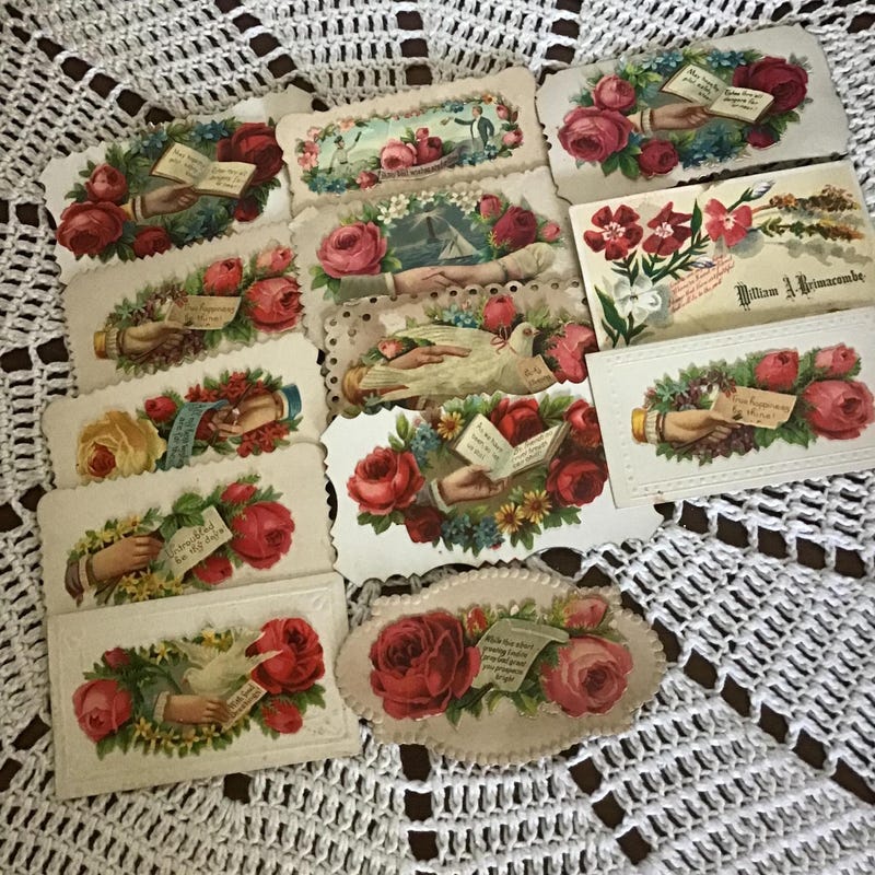 Antique Calling Card - Etsy