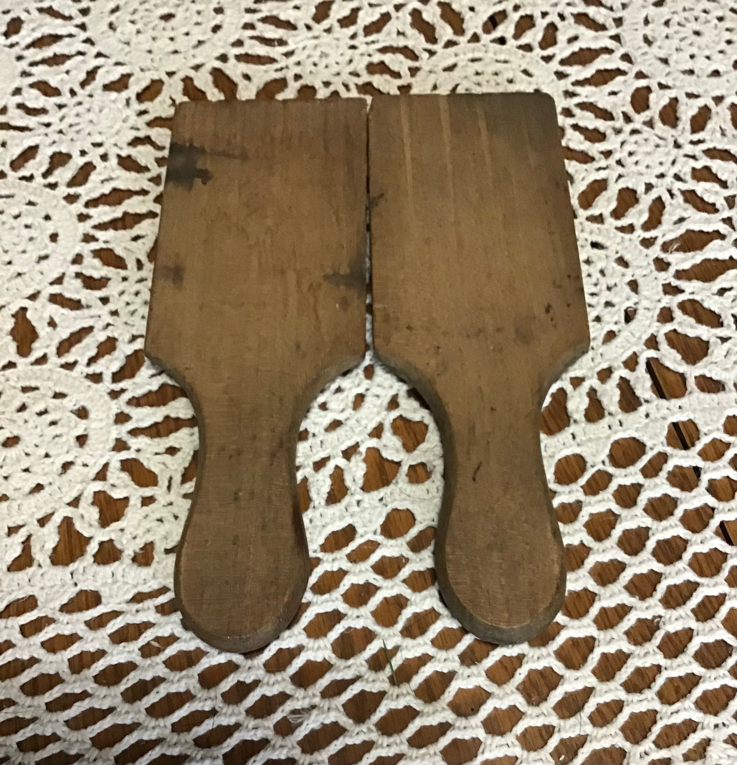 Primitive Wooden Butter Paddles, Rustic Kitchen Decor,chacuterie Boards ...