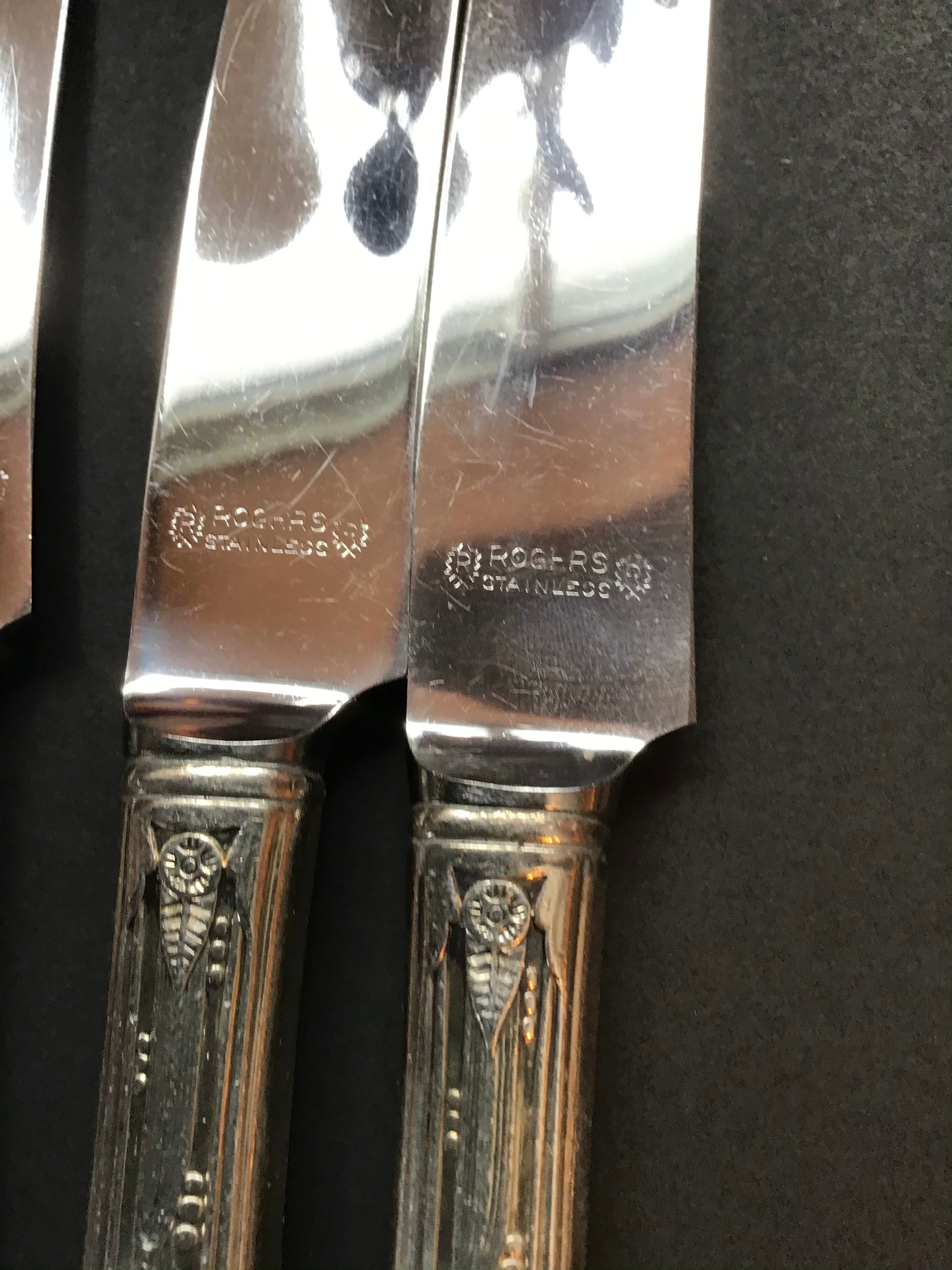 Rogers Bros Stainless Steel Flatware, 31 Piece Dinnerware - Etsy