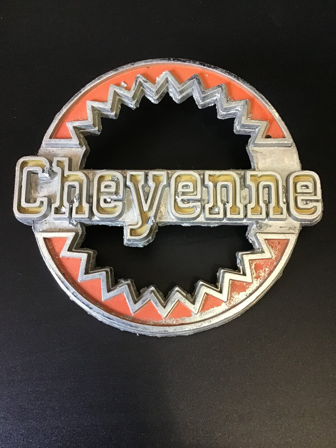 Vintage Chevy Cheyenne Pickup Emblem, Vintage Car Parts - Etsy