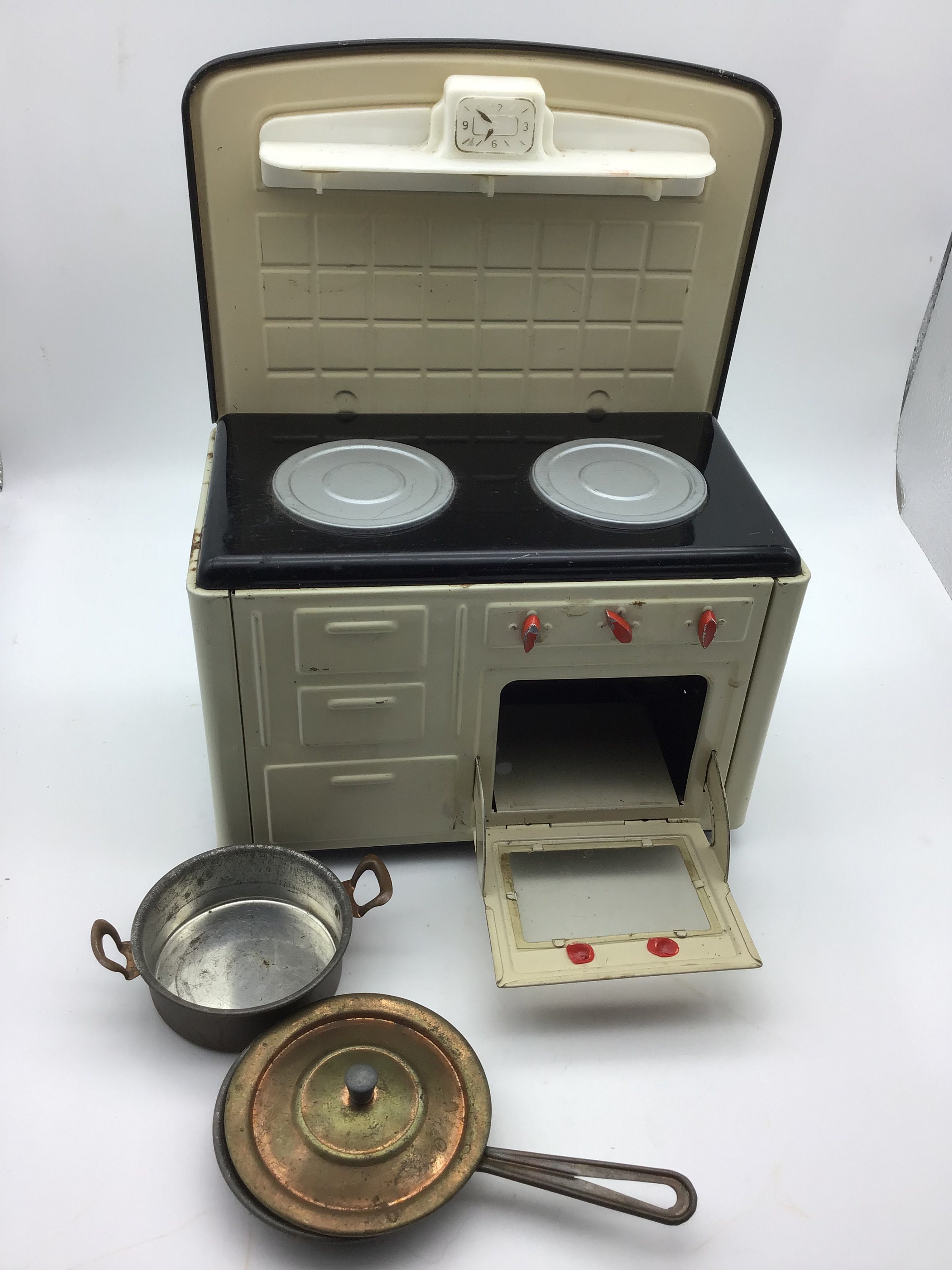 Vintage German Tin Kitchen,mfz 1950’s Appliances,tin Stove,tin Sink ...