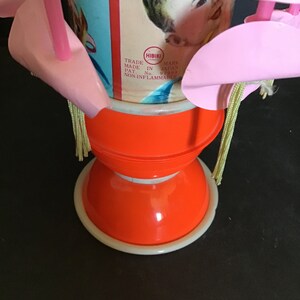 Vintage Wind up Carousel, Rotating Musical Plastic Kids Toy,made in ...