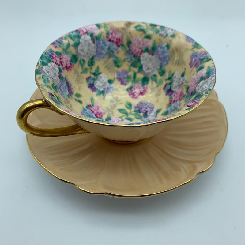 Hydrangea Tea Cup - Etsy