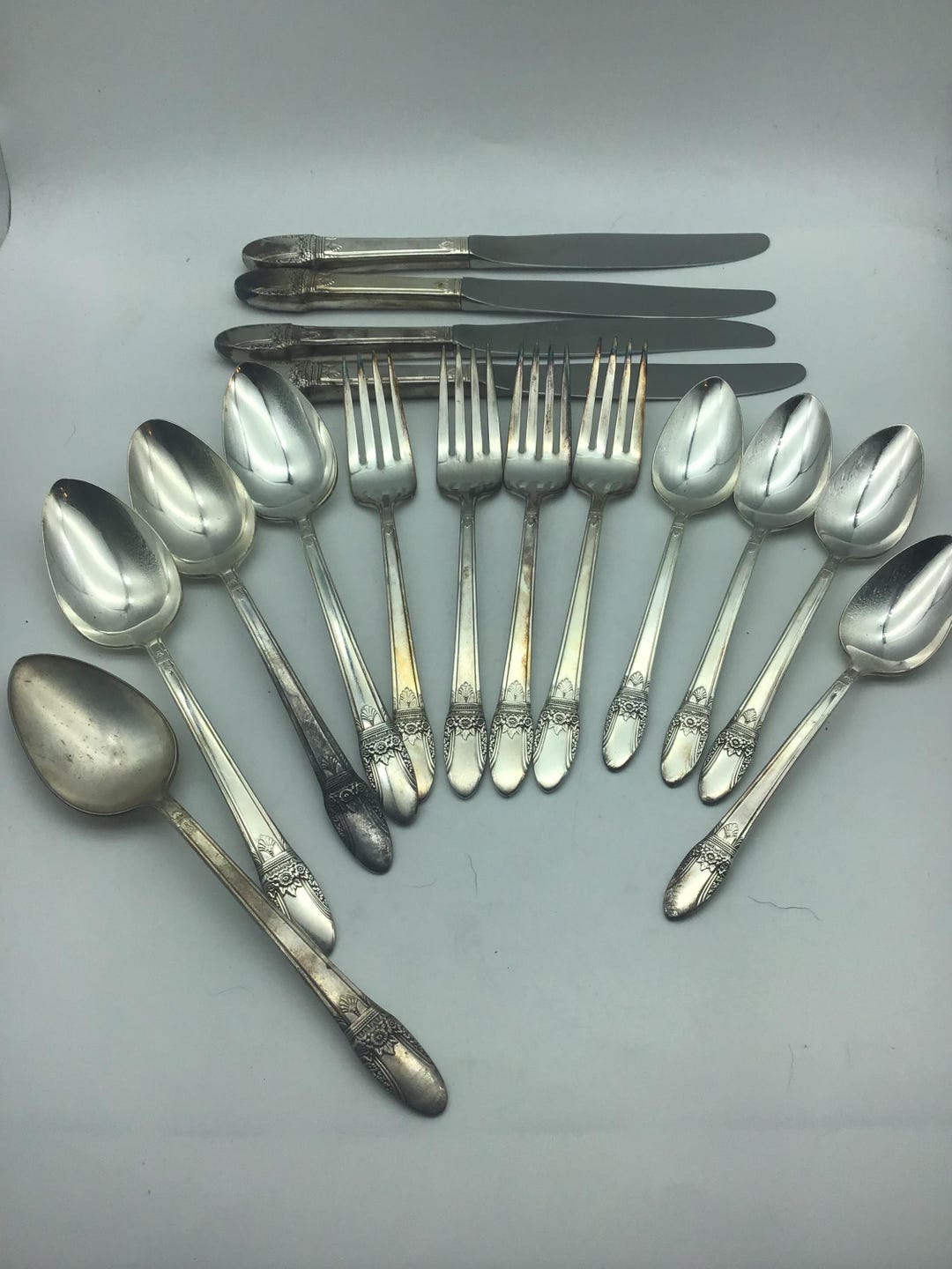 1847 Rogers Bros. First Love Pattern, Silverplate, 1930’s Silverware ...