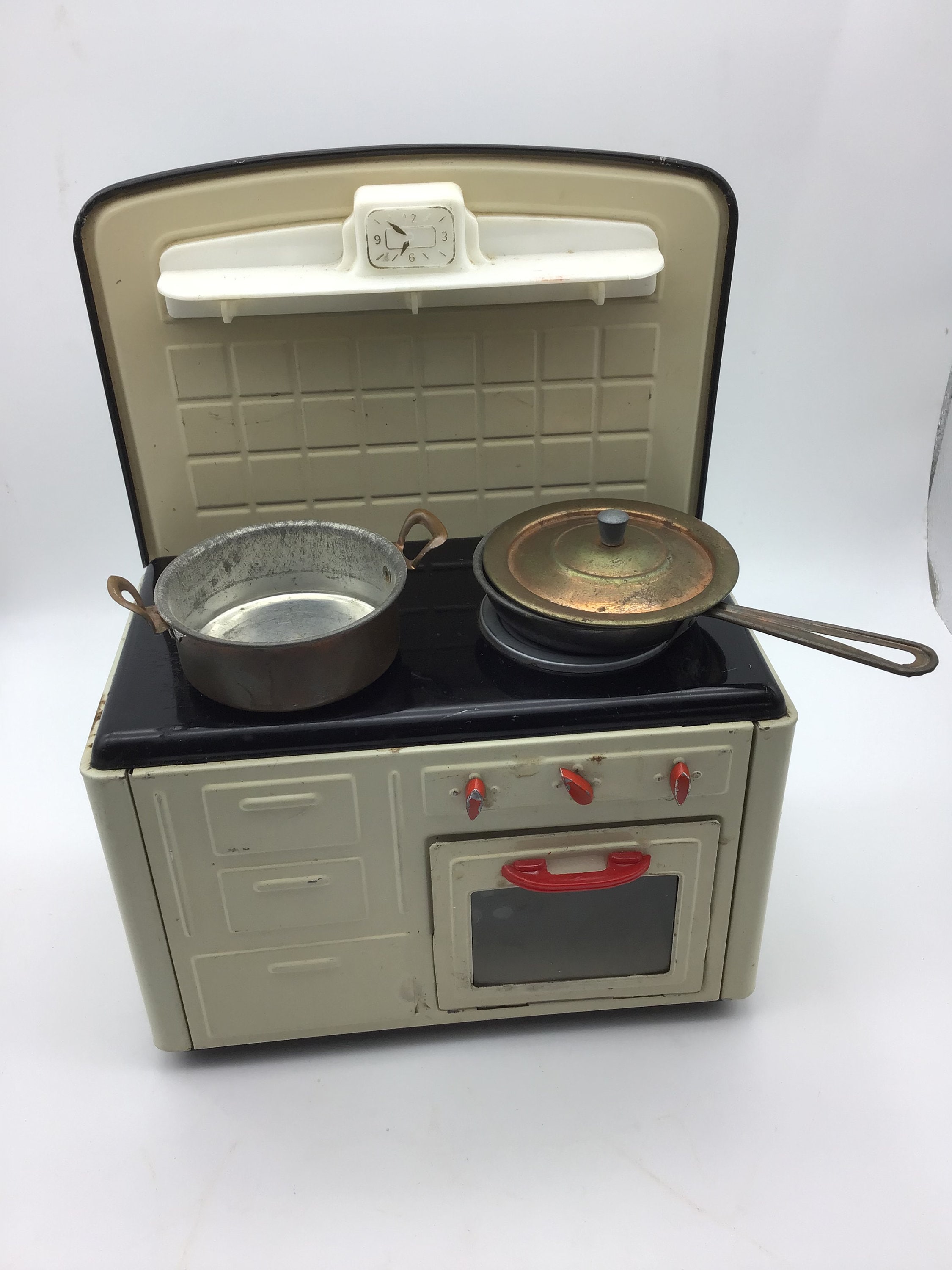 Vintage German Tin Kitchen,mfz 1950’s Appliances,tin Stove,tin Sink ...