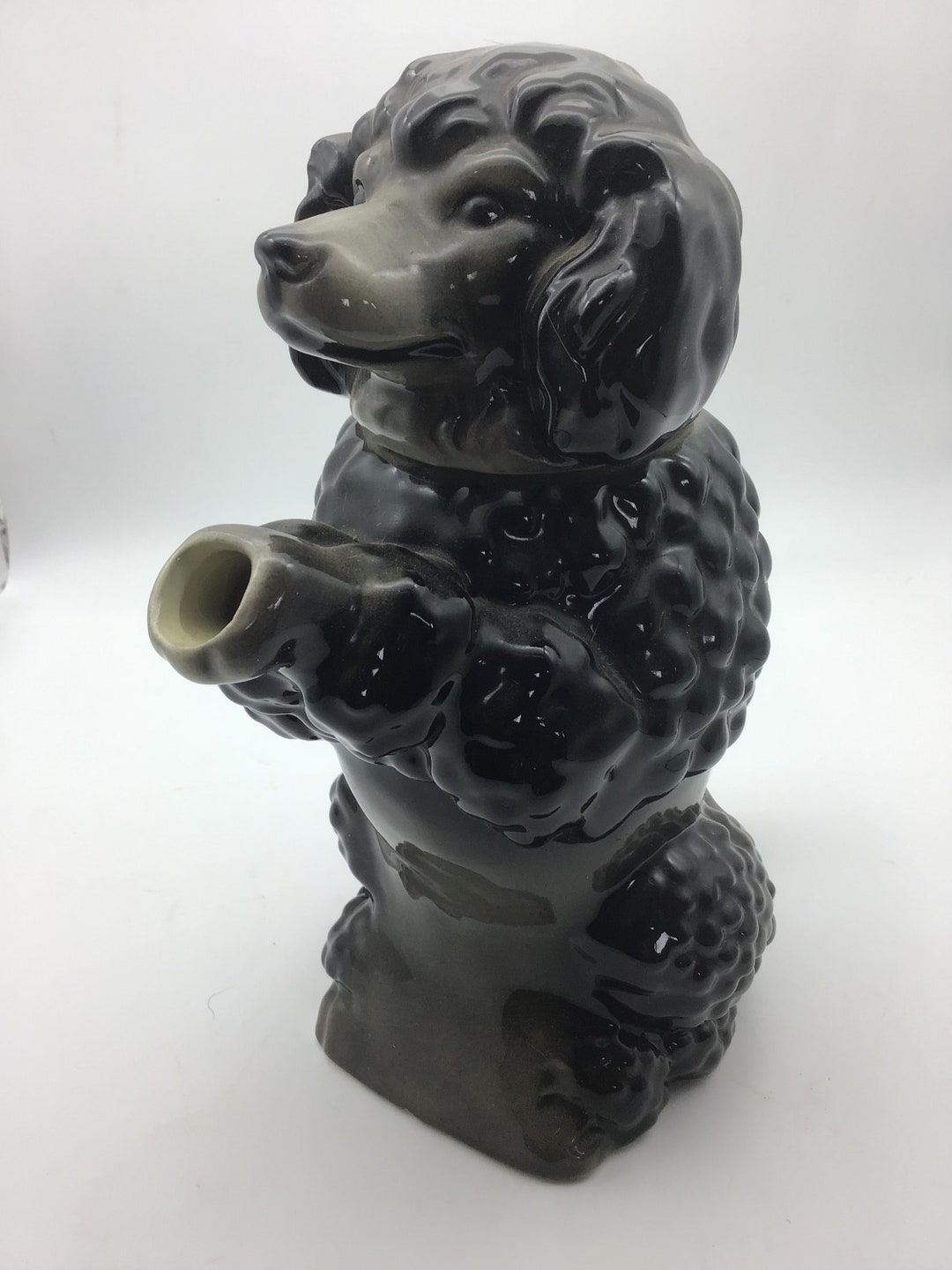 Vintage West Germany Erphila Black Poodle Tea Pot,french Poodle,glossy ...