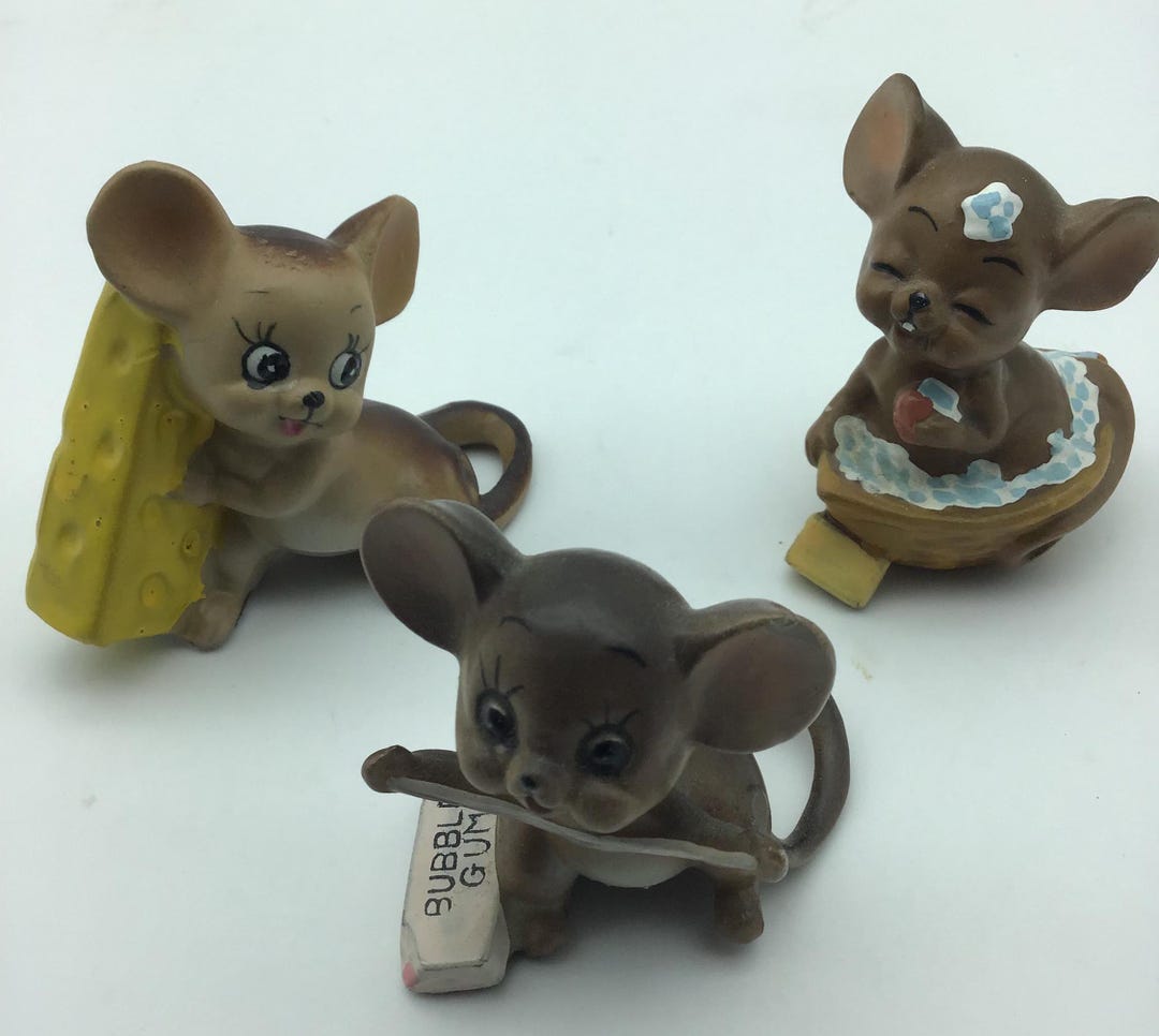 Vintage Josef Original Mice, Set of 3,made in Japan,collectibles, Mice ...
