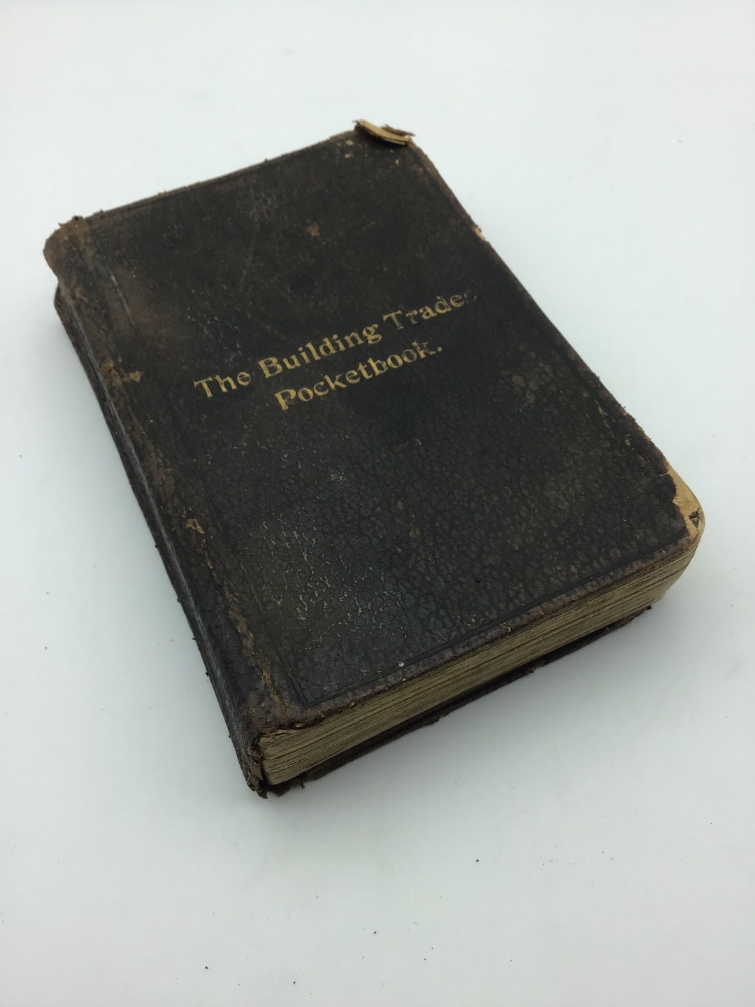 The Building Trades Pocketbook,antique Book,antique Construction Book ...