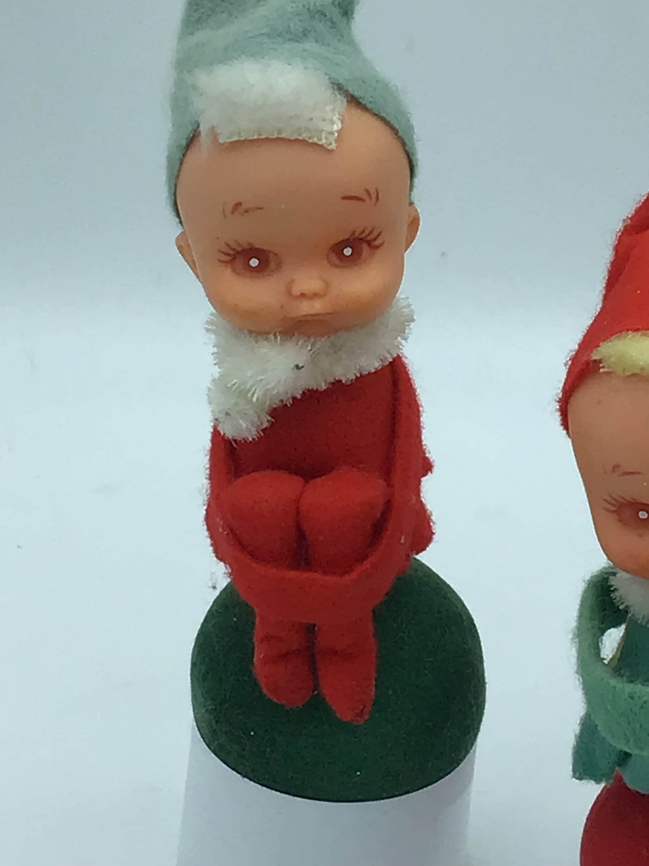 Vintage Knee Hugging Elves Christmas Decorationpixies - Etsy