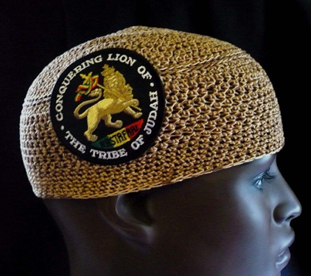 Rbg-the Tribe of Judah Patch Kufi/hat - Etsy