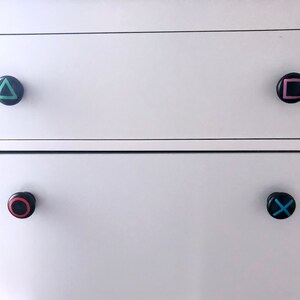 Handpainted Gaming Drawer Knobs - Etsy