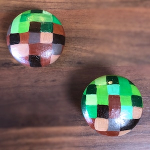 Handpainted Gaming Drawer Knobs - Etsy