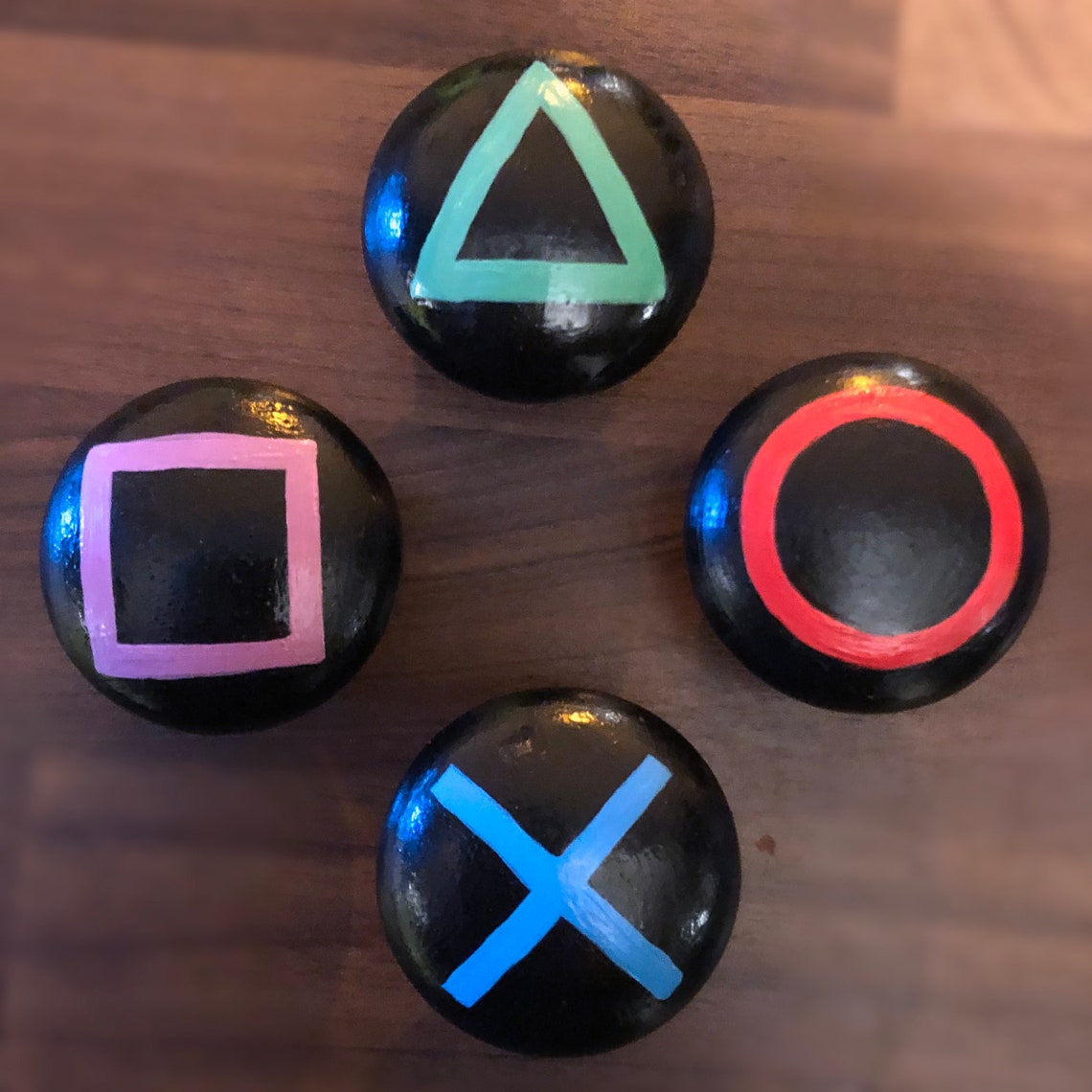 Handpainted Gaming Drawer Knobs - Etsy
