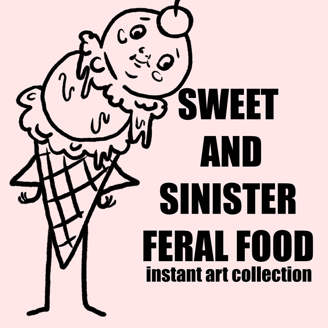 Sweet and Sinister Feral Foods Instant Art Collection Original ...