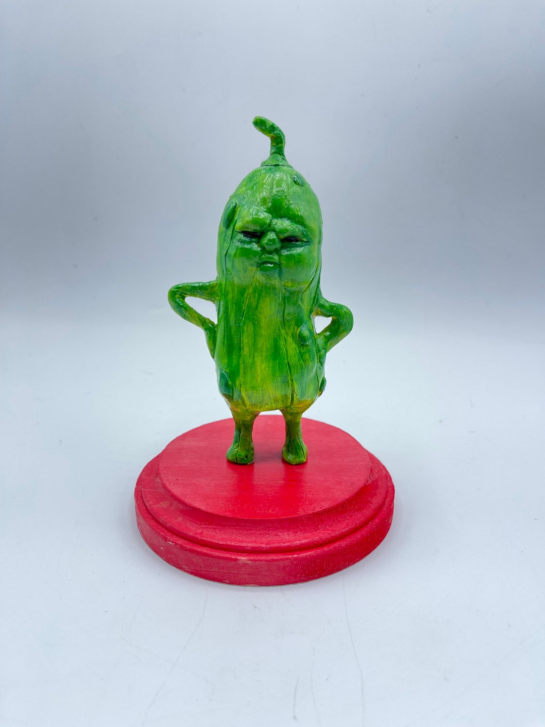 Pickle Guy Sculpture by Bailey Berendsen - Etsy