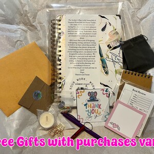 Personalized Author Writing Plotter Planner - 7x10 Story Organizer, 100 ...