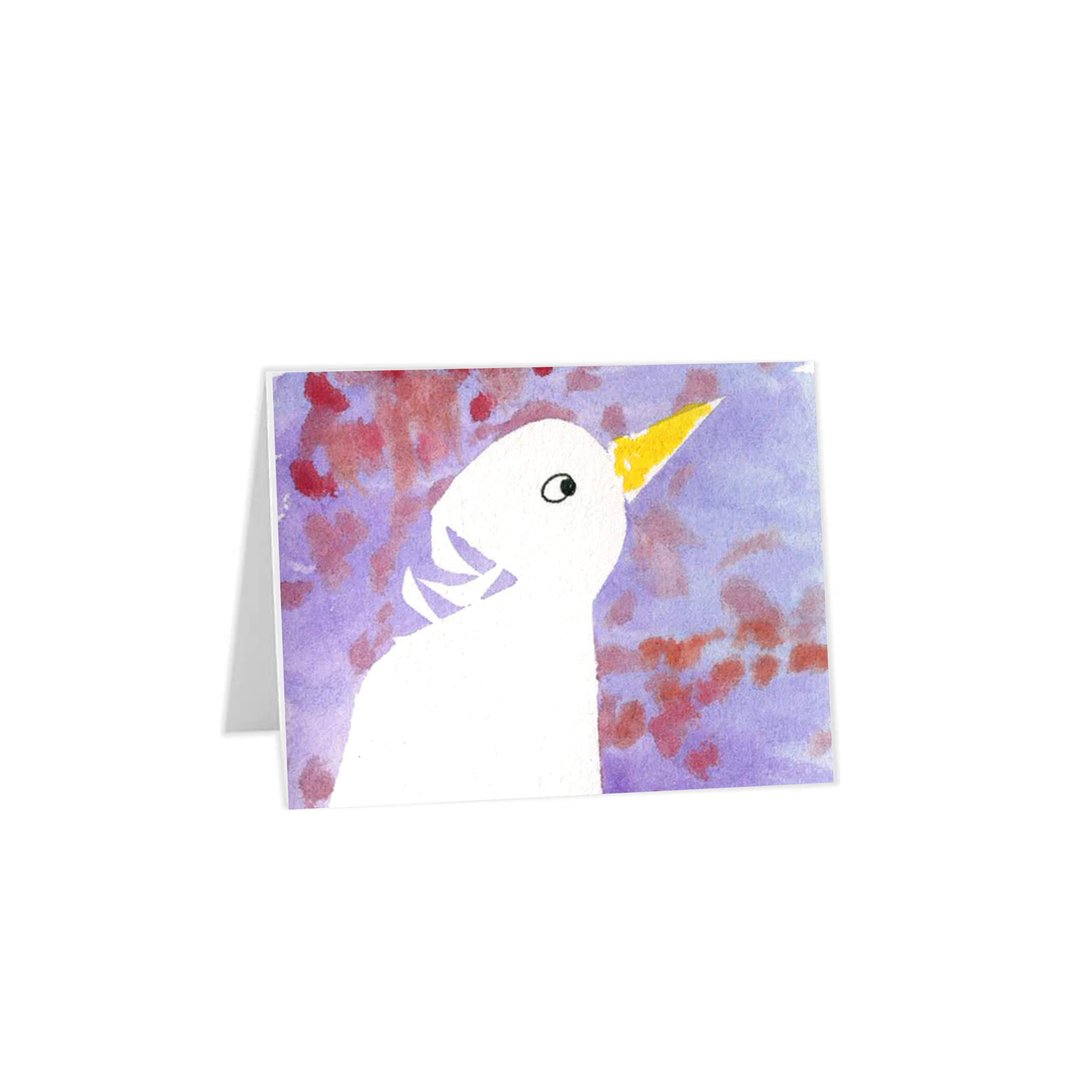 PRINTABLE Bird Greeting Card PDF Download - Etsy