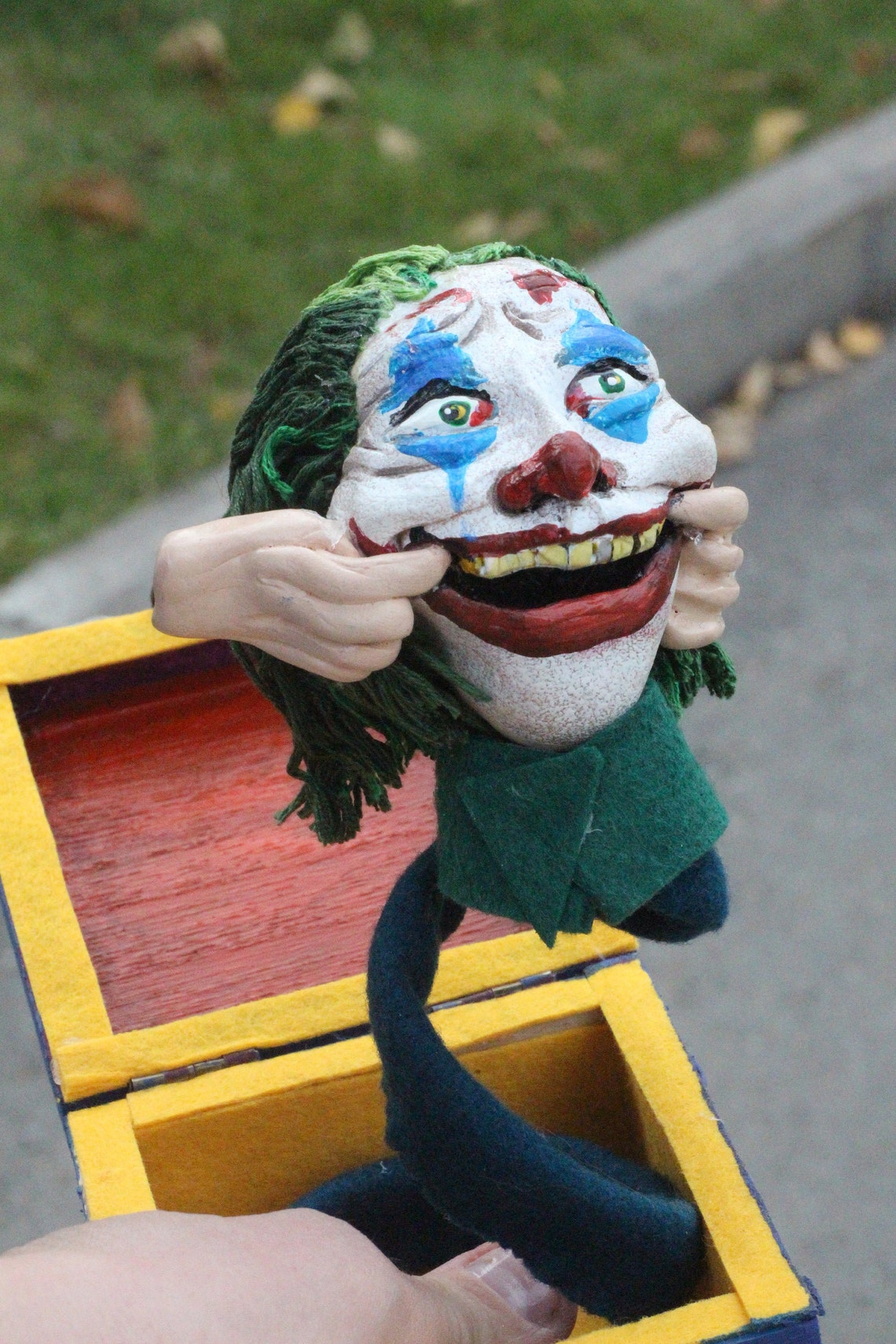 Toy Joker doll handmade supervillain of the DC Comics universe | Etsy