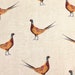 853. PHEASANTS 100% Cotton Fabric, Price per 1/2 Metre, 140 Cm Wide - Etsy
