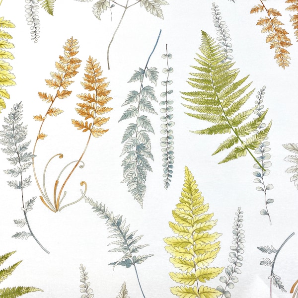 Fern Fabric - Etsy