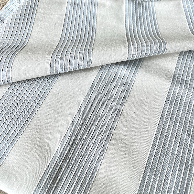 SOLE RAYA Grey STRIPE Fabric Double Width 280 Cm/ 110 Inch - Etsy
