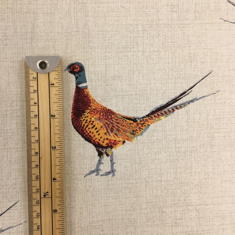 853. PHEASANTS 100% Cotton Fabric Price per 1/2 Metre 140 Cm - Etsy