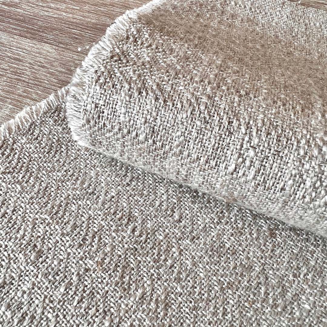 1444. Rustic Linen Blend Fabric, 143 Cm Wide, Price per 1/2 Metre - Etsy