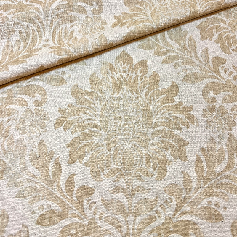 Ivory Brocade Curtains - Etsy UK