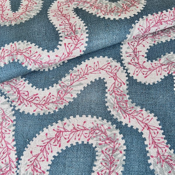 Modern Red Fabric - Etsy