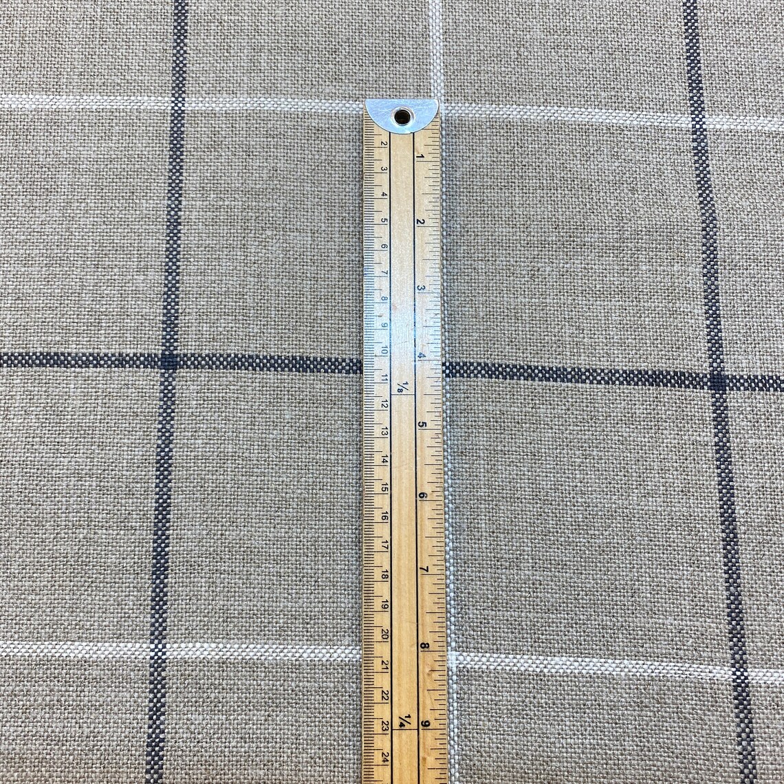 1096. Handmade Grey Check 100% Linen Cushion Cover Various - Etsy UK