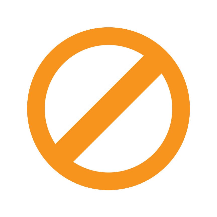 Cross Out Decal | Etsy