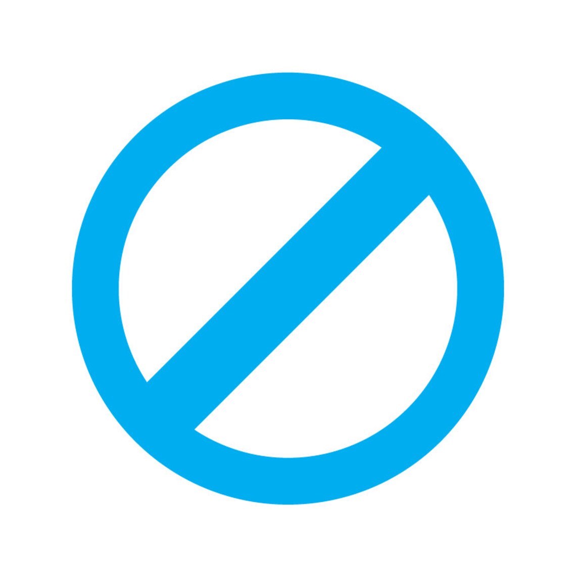 Cross Out Decal | Etsy