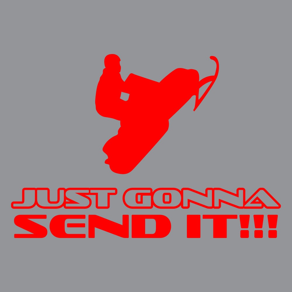 Just Gonna Send It Decal Inspired by Larry Enticer - Etsy